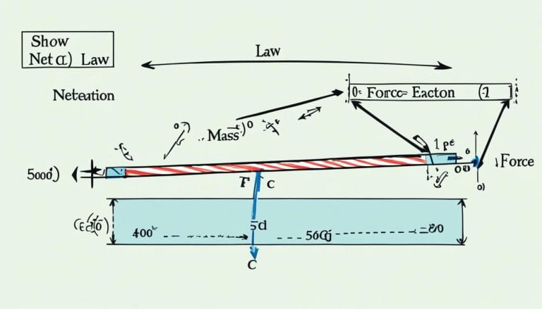 what is the acceleration of a 50 kg object pushed with a force of 500 ...